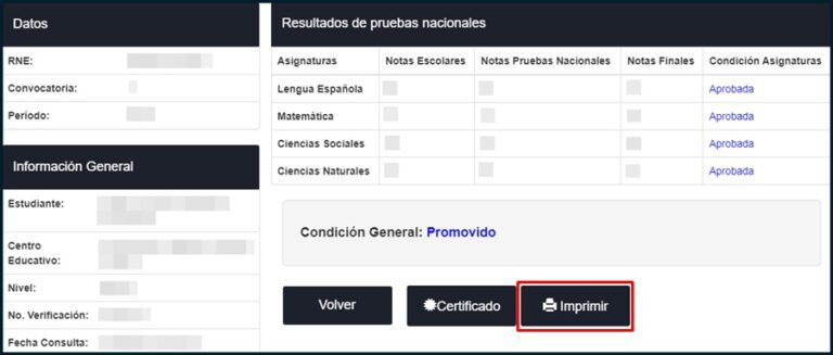Pruebas Nacionales: Aprende a consultar tus resultados 2025